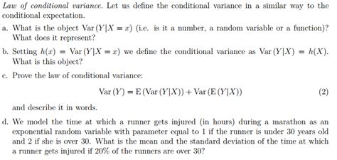 Image result for Conditional Variance of Y Given X