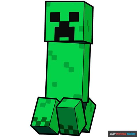 Image result for Draw Minecraft Creeper