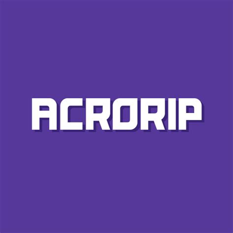 Image result for How to Use Acrorip