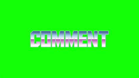 Image result for Comment Green Screen