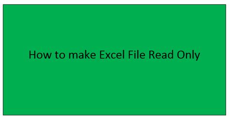 Image result for Excel File Format Read-Only