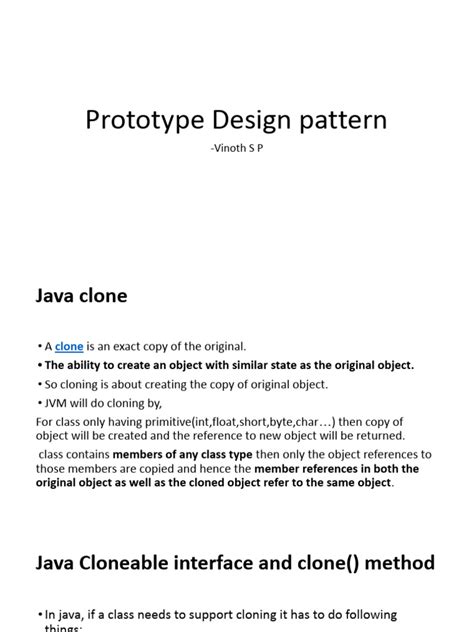 Image result for Prototype Design Pattern