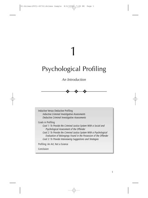 Image result for Psychological Profiling Process
