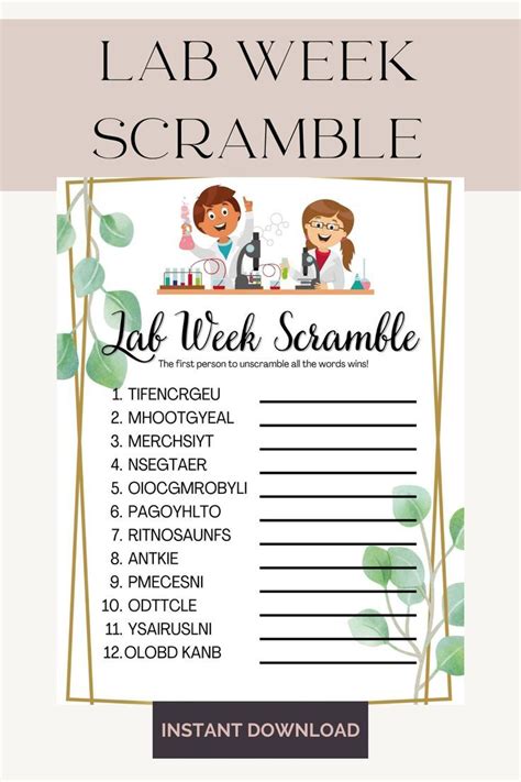 Image result for Lab Week Food Plan