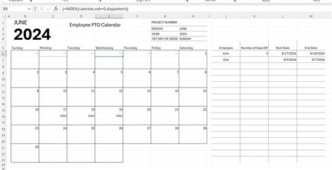 Image result for Excel Calendar Formula Auto Populate