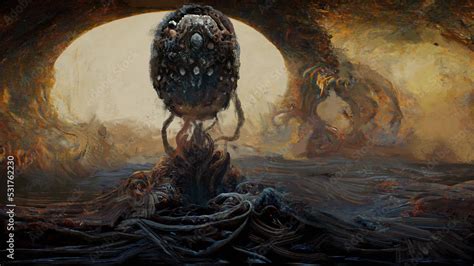 Image result for Alien Egg Blob Concept Art