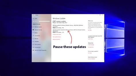Image result for How to Unpause Updates Windows 1.0