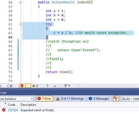 Image result for How Exception Handling Is Done in C Sharp