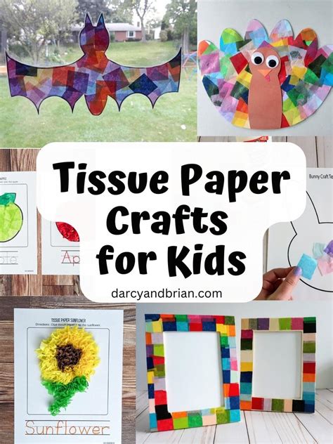 Image result for Crafts Using Tissue Paper