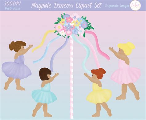 Image result for Maypole Dancing Graphic
