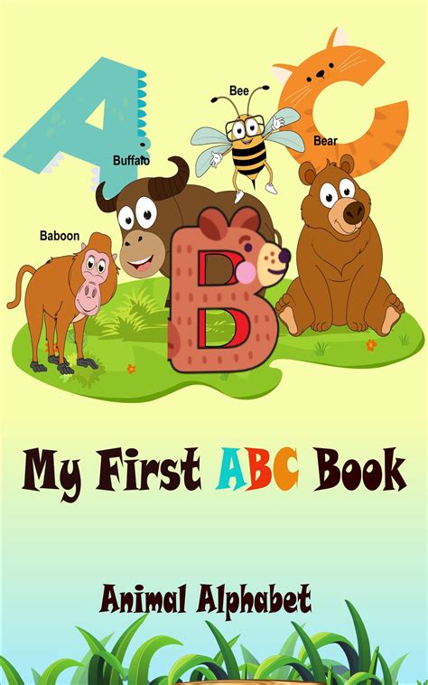 ABC Animal Alphabet Book: My First ABC Book. For Ages 1+ by Obi Obata ...