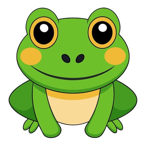 Image result for Frog Cartoon 2D Vector