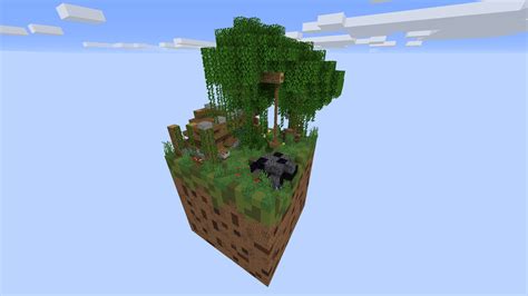 Image result for Minecraft 1 Block Skyblock