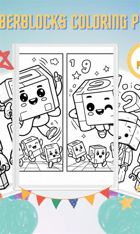 Numberblocks Coloring Pages