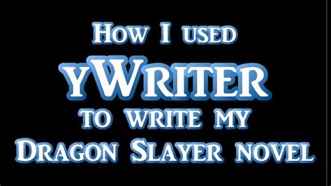 Image result for How to Use yWriter