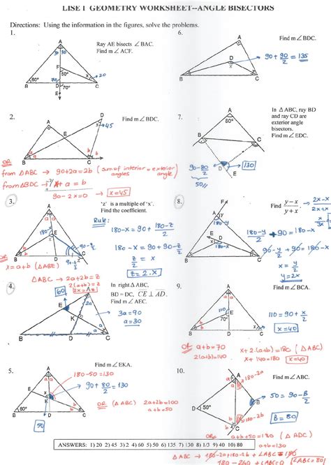 Image result for Angle Bisector Problems