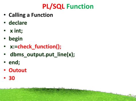 Image result for Function PL/SQL