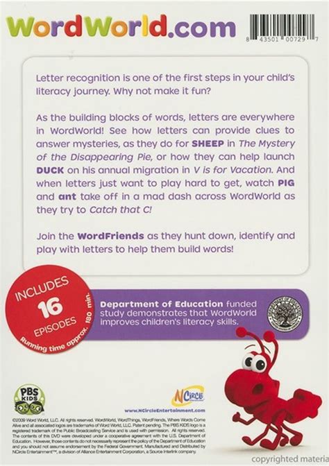 Image result for WordWorld Letters