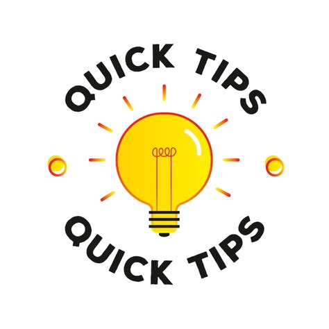 Image result for Quick Tips Light Bulb
