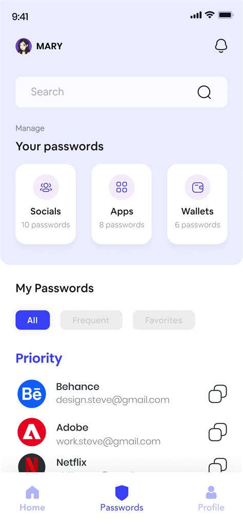 Image result for Password Manager UI