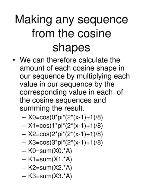 Image result for Discrete Cosine Transform Example