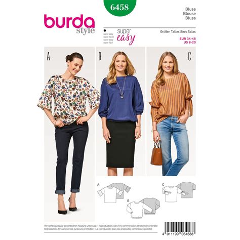 Image result for Burda Patterns Top