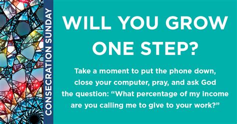 Image result for Consecration Sunday Stewardship Program