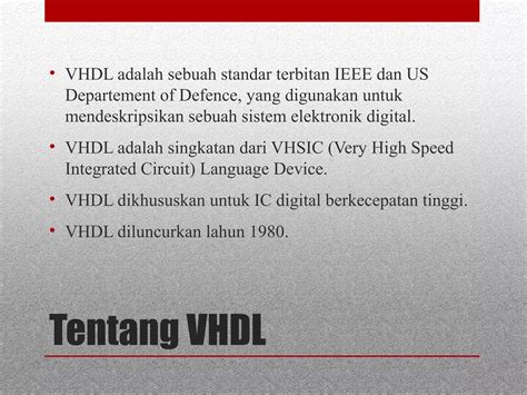 Image result for VHDL Programming Language Logo