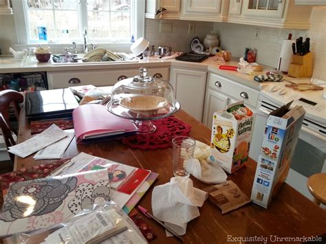 Image result for Messy Kitchen Counter