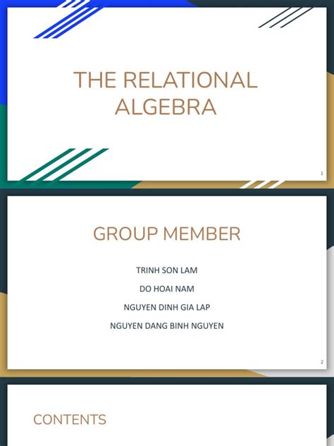 Image result for Relational Algebra in Database PDF