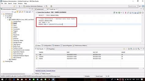 Image result for DB2 Update SQL