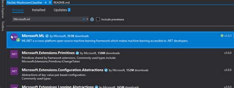 Image result for Sample Ml .Net in Web ASP.NET Core