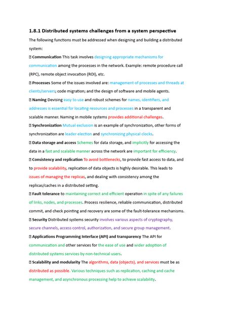 Image result for Issues in Distributed System