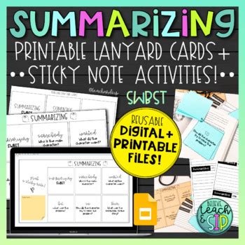 Image result for Summarizing Activity