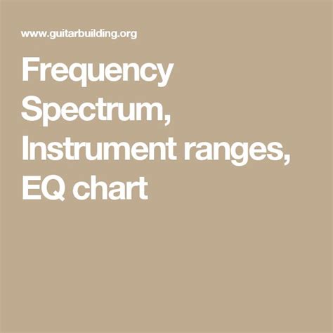 Image result for Frequency Range of Different Instruments