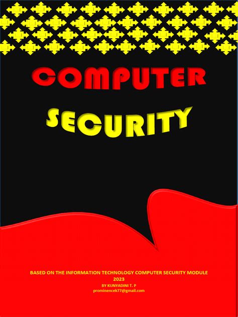 Image result for Basics of Computer Security PDF