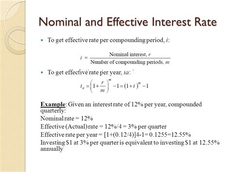 Image result for Nominal Interest Rate Formula
