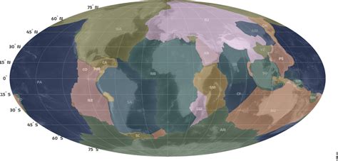Image result for Earth Science Reference Table Tectonic Plates