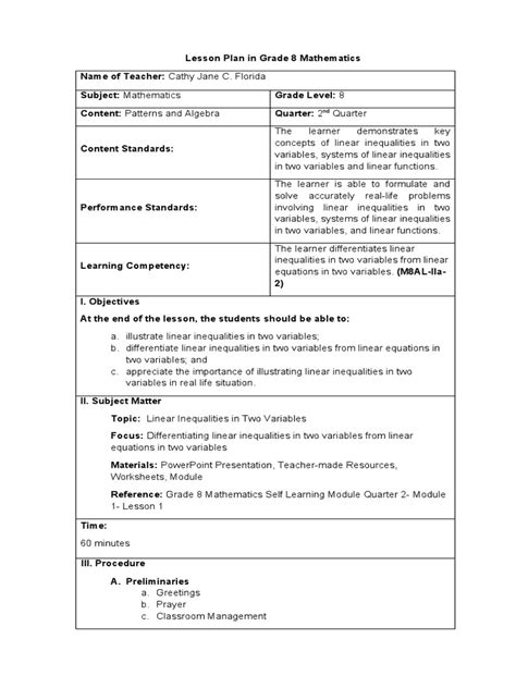 Image result for Variables Lesson Plan