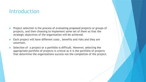 Image result for Project Selection Chart