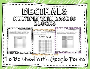 Image result for Multiplying Decimals Using 10 Blocks