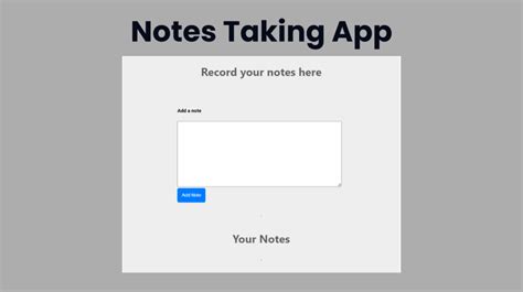 Image result for Note Taking App with HTML/CSS JS Code
