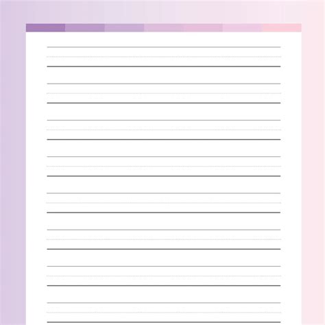 Image result for Handwriting Practice Paper Free Printable