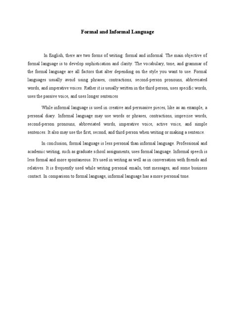 Image result for What Is Formal Language Definition