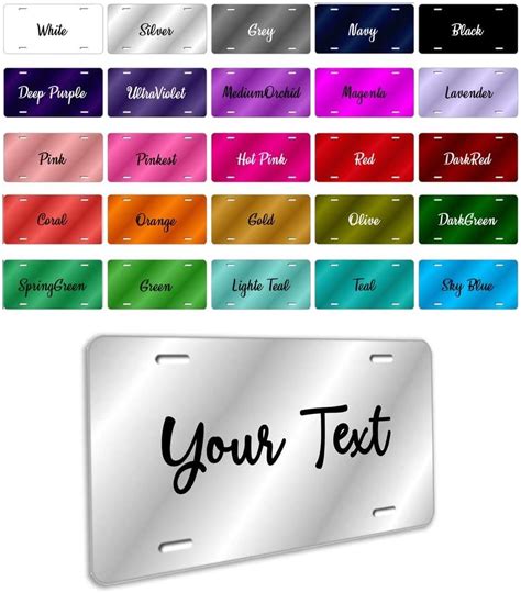 Image result for Customized License Plates