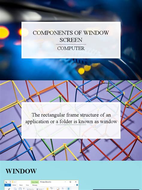 Image result for Componentsofwindow
