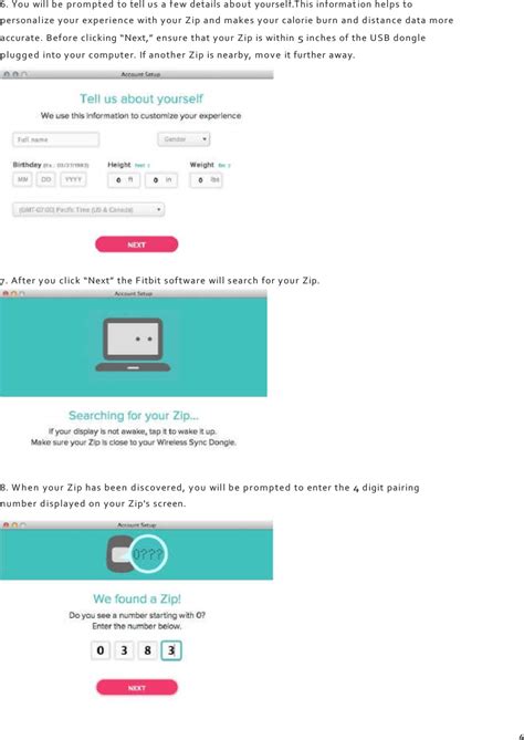 Image result for Fitbit Zip Setup Guide