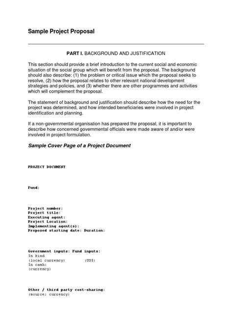 Image result for Background of Project Proposal Example