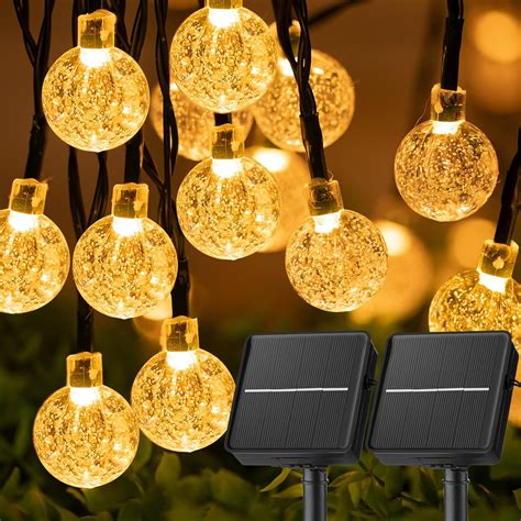Image result for Outdoor Solar String Lights Amazon