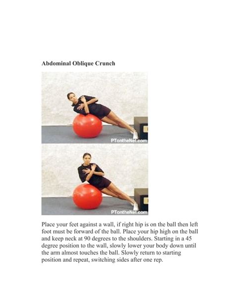Image result for Mini Stability Ball Exercises